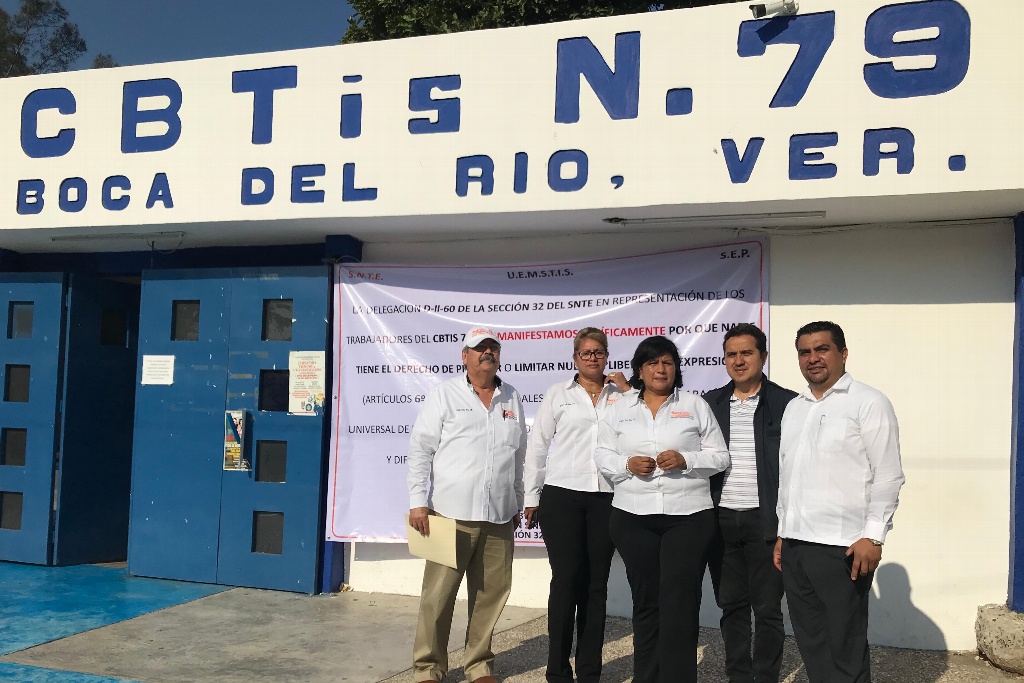Maestros del CBTis 79 en Boca del Río, piden destitución del director ...
